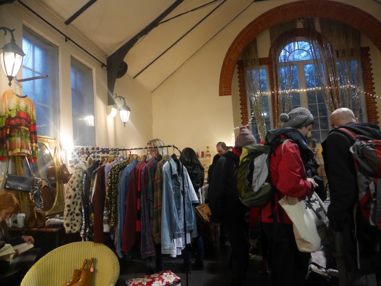 Hackney Flea Market - featuring the Wolf and Moon - Laugh Travel Eat
