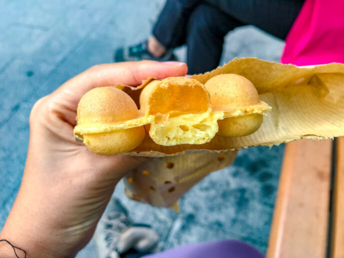 Best Egg Waffle Hong Kong: tried and tested - Laugh Travel Eat